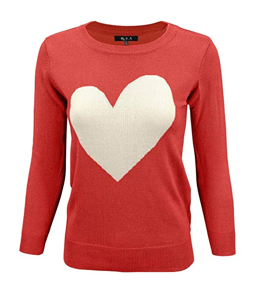 Valentines is coming.. Must Have Cute Heart Sweaters – Reese's Pieces